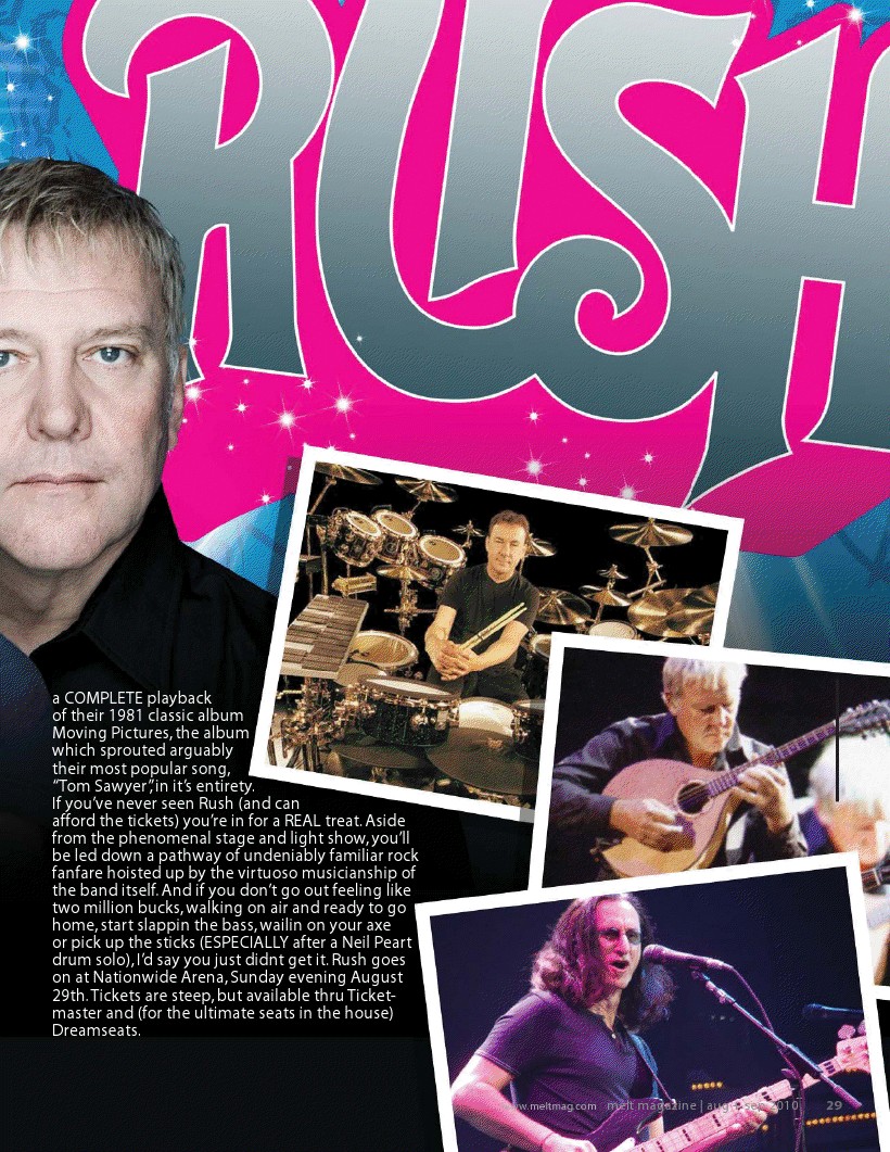 Rush is a Band Blog: Updates and other random Rush stuff